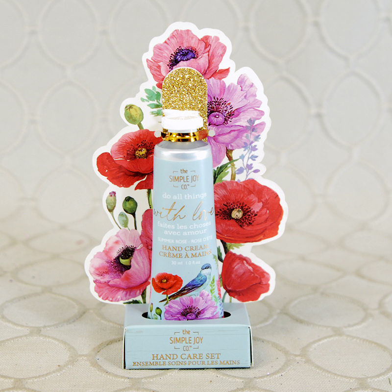 Simple Joy Summer Rose Hand Care set :: Roberts Floral and Gifts
