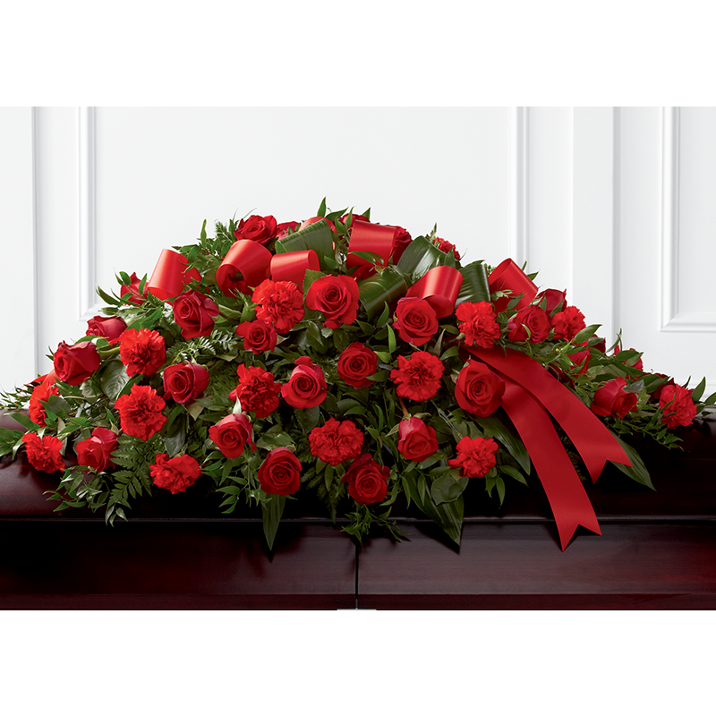 Casket Spray FTD Dearly Departed :: Roberts Floral and Gifts